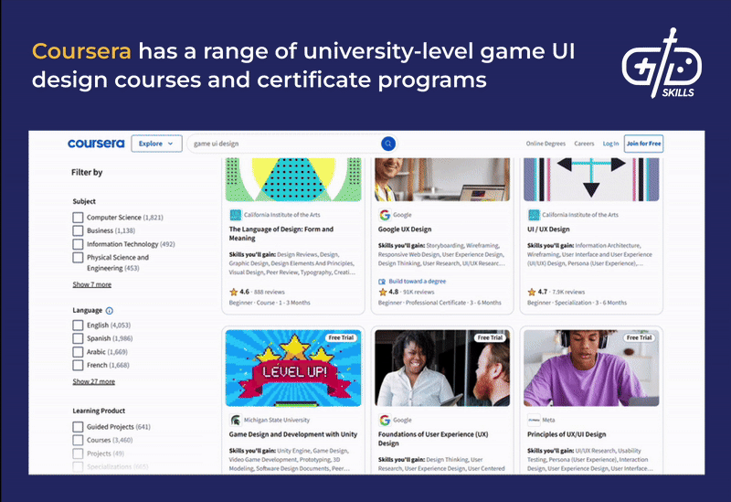 Game UI: Meaning, Examples, Database, Design