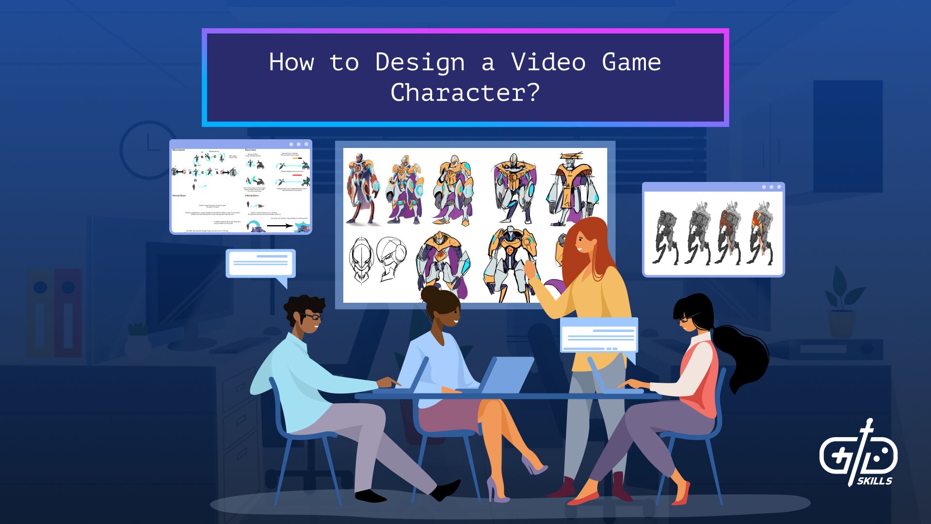 How to Design a Video Game Character?
